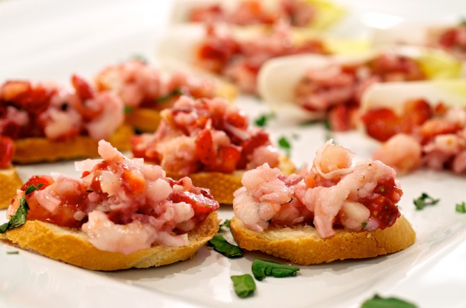 Strawberry Shrimp Ceviche - Florida Strawberry