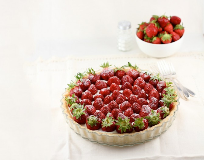 Strawberry Mascarpone Tart - Florida Strawberry