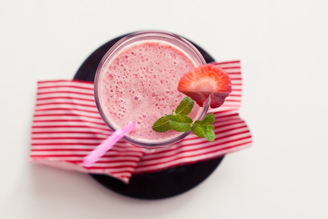 Strawberry Milkshake - Florida Strawberry
