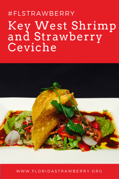 Key West Shrimp and Strawberry Ceviche - Florida Strawberry